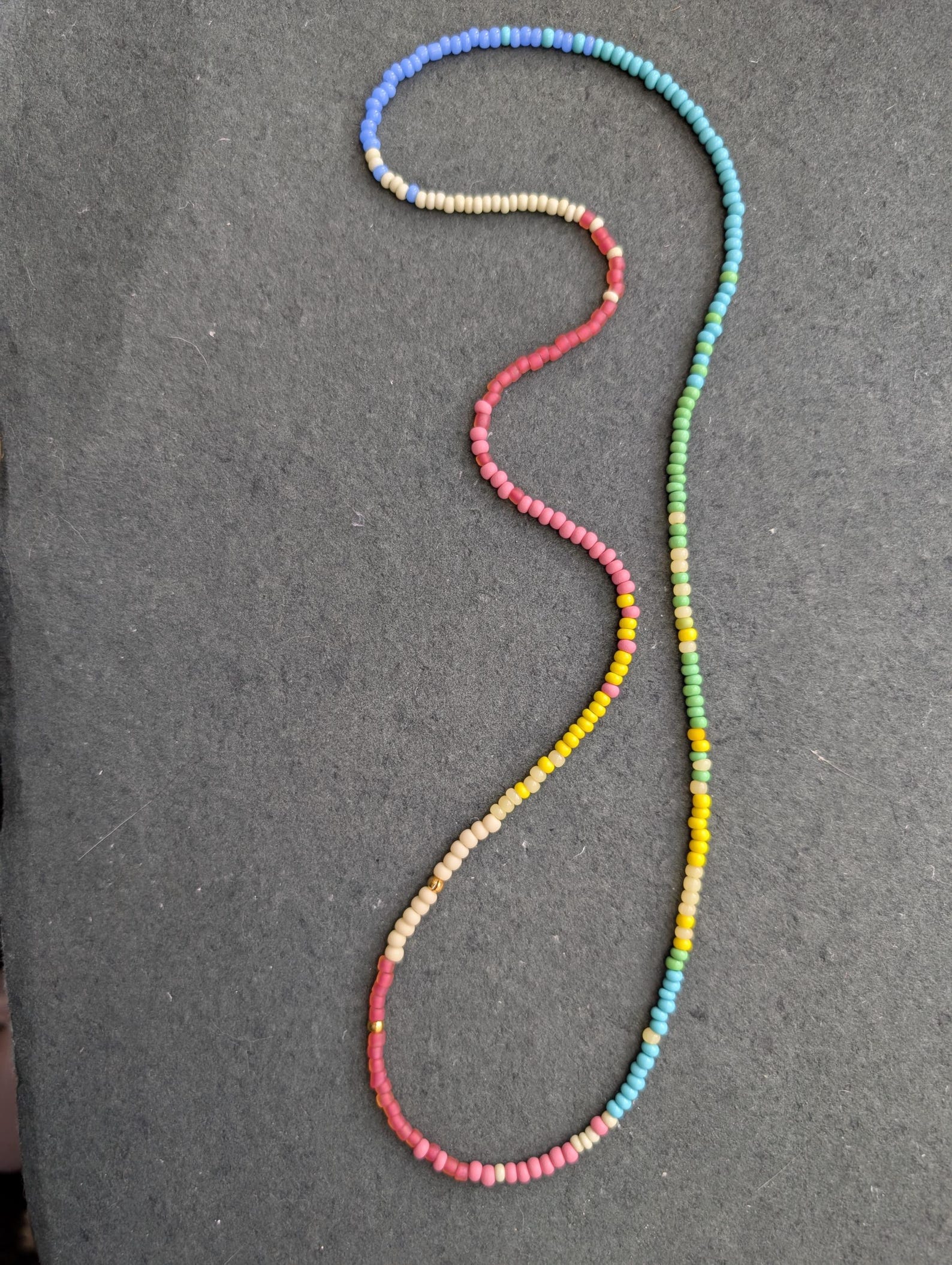 Lovebeads: Simple Colorful Seed Bead Strands - MTO - Choose Your Length ...