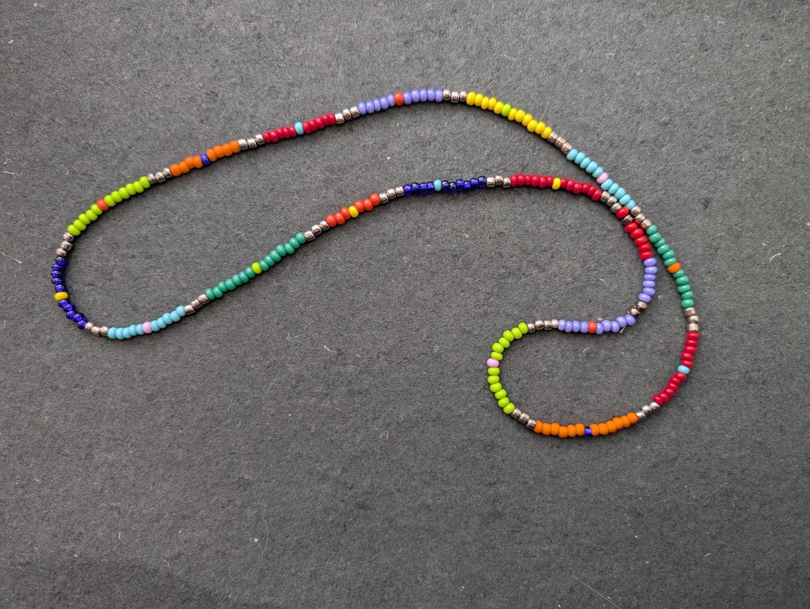 Lovebeads: Simple Colorful Seed Bead Strands - MTO - Choose Your Length ...