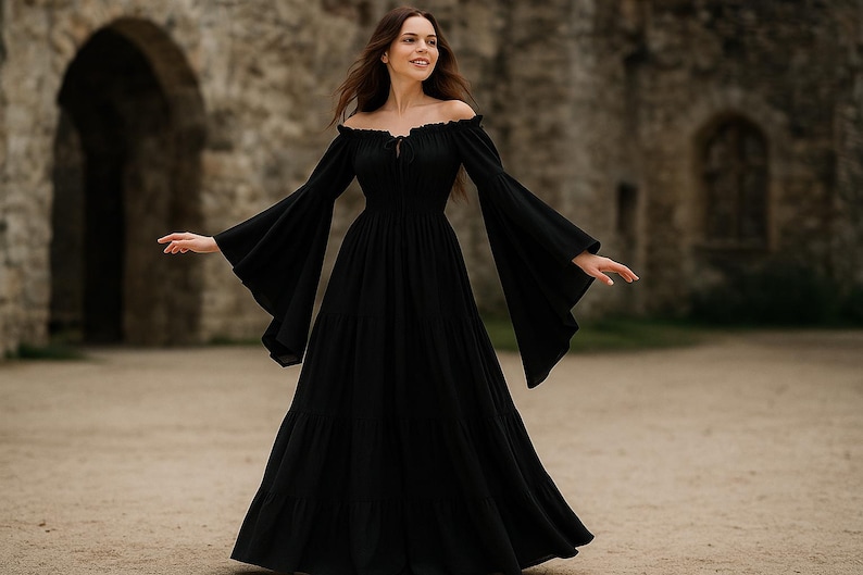 Renaissance Medieval Festival Dress, Ren Faire Fantasy Dress, Halloween ...