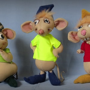 Three Kind Mice - Etsy