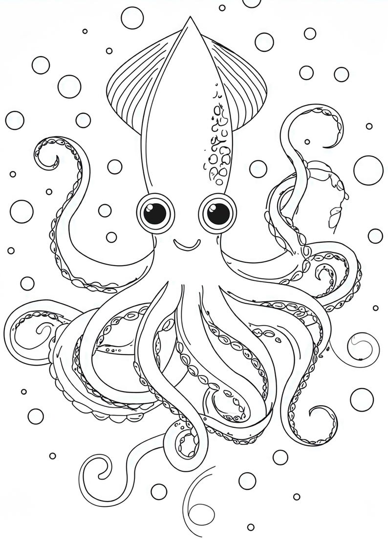 Kids Coloring Pages 80+ Pages 5 Pdf File to Download and Print of at ...