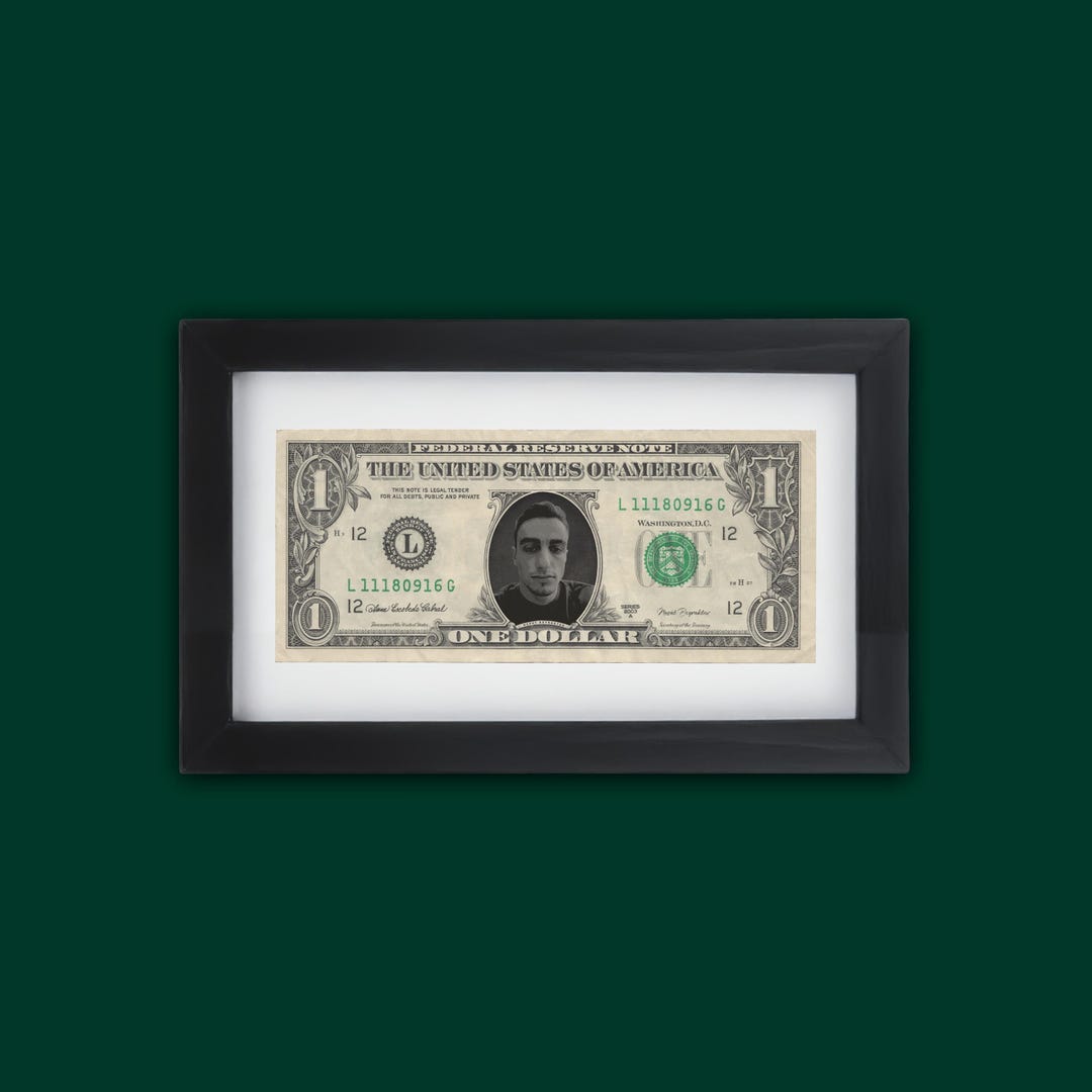 Custom Dollar Bill With Your Face – Funny Personalized Money Gift – Gag ...