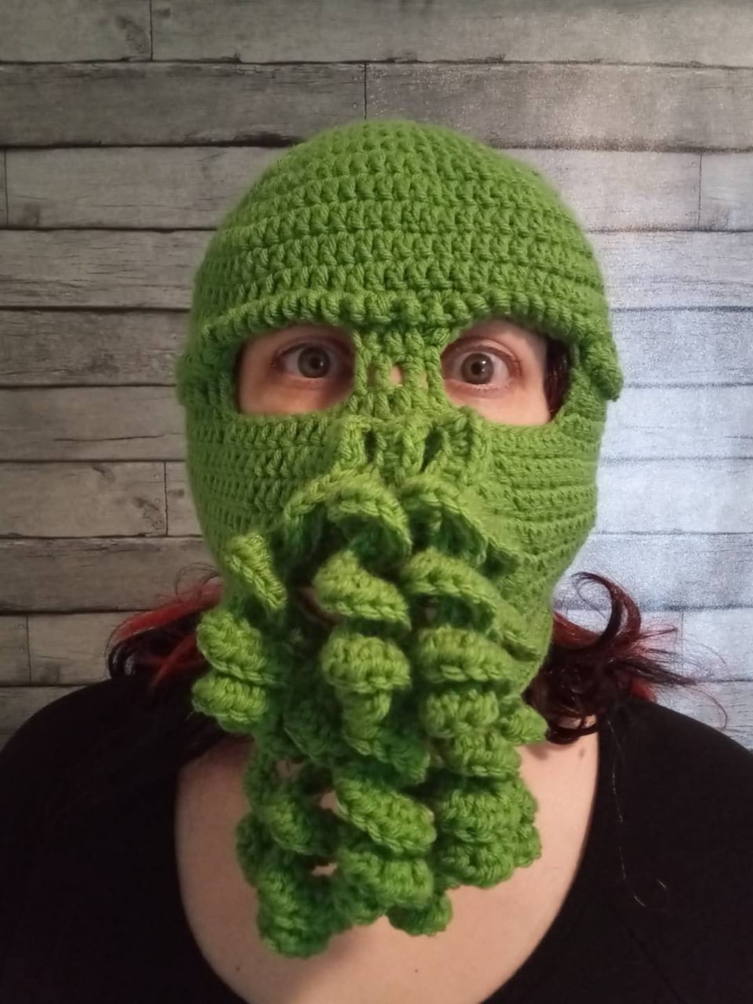 Cthulhu Ski Mask, Kraken Balaclava, Octopus Beanie, Trippy Sea Monster ...