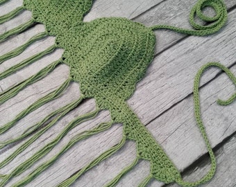 Fringe Rave Bra - Etsy