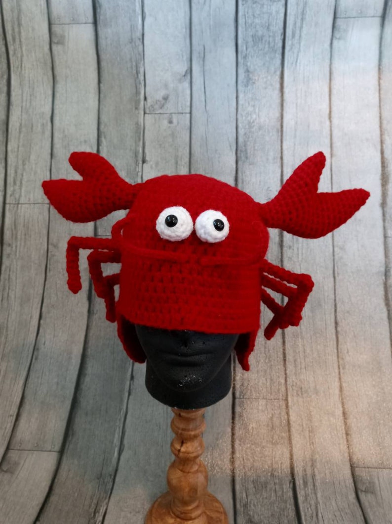 Crab Lobster Hat Crustacean Louie Halloween Costume Funny - Etsy