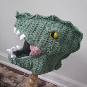 Dinosaur Hat, Crocodile Hood, Aligator Mask, T Rex, Velociraptor Beanie ...