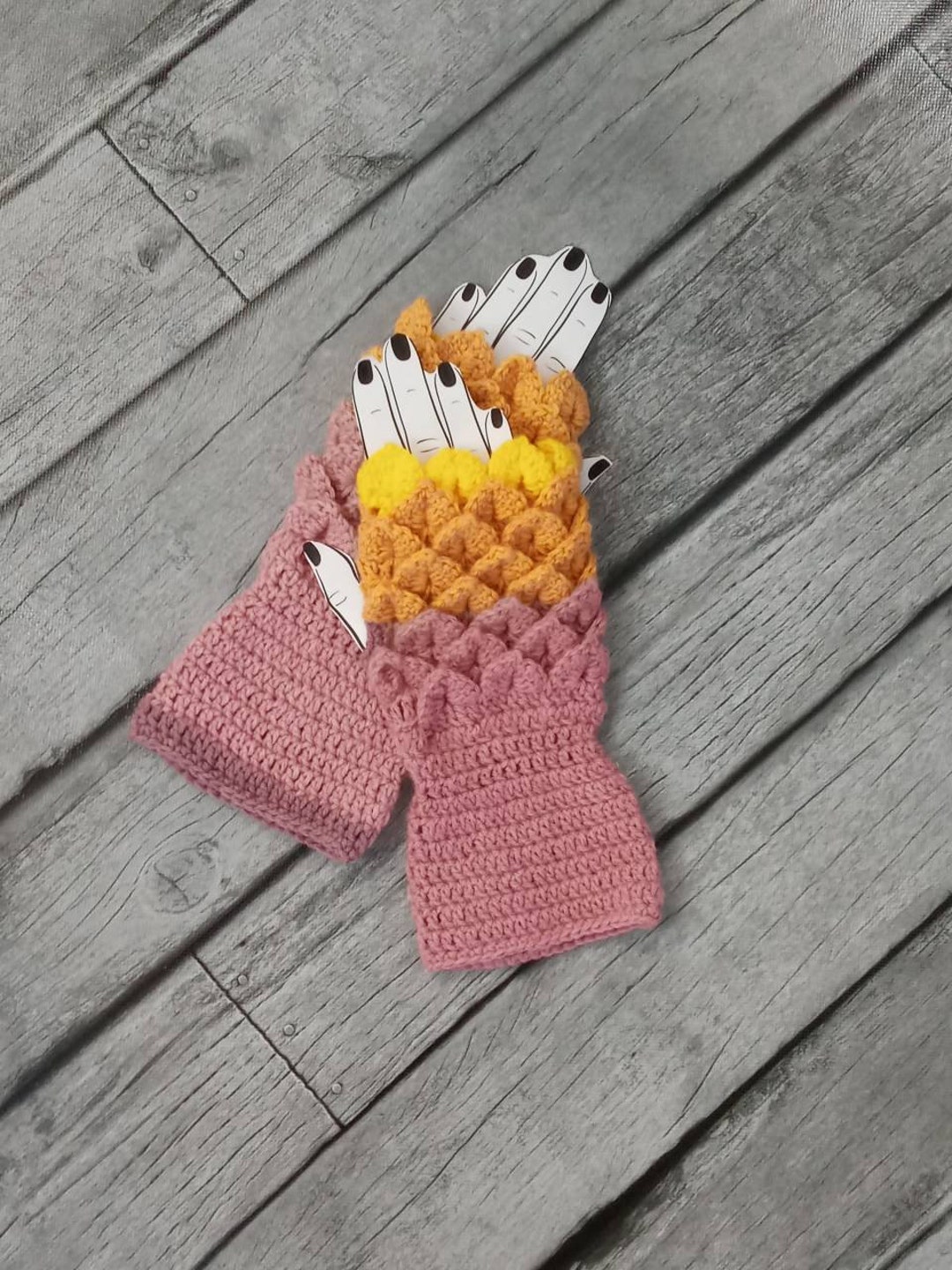 Mermaid Gloves, Dragon Scales, Ombre Gauntlets, Crocodile Tears ...