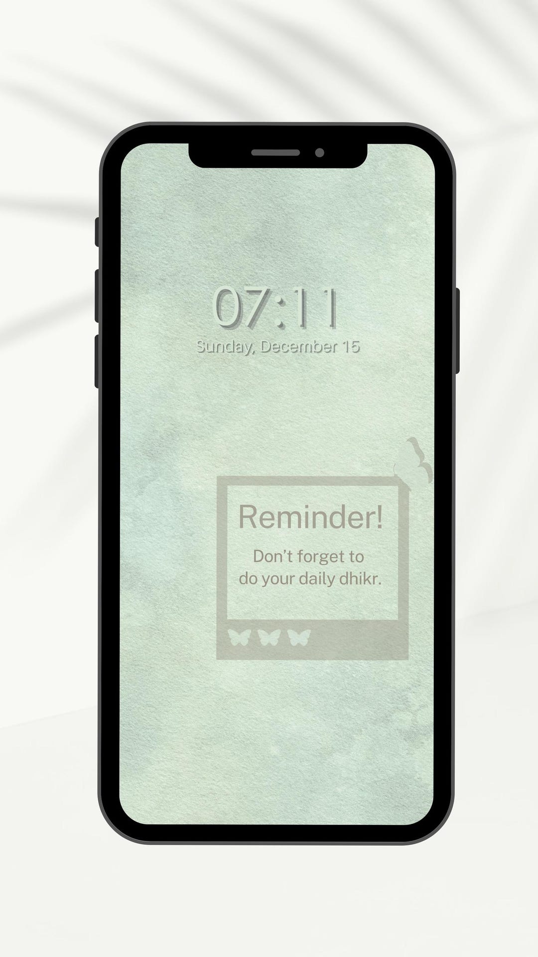 Daily Dhikr Reminder Digital Wallpaper Islamic Phone Background - Etsy
