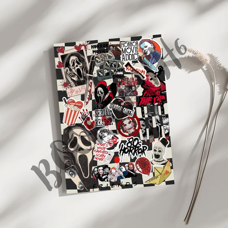 Horror Movies / Spooky Season Kindle Insert | Kindle Printable | Clear ...