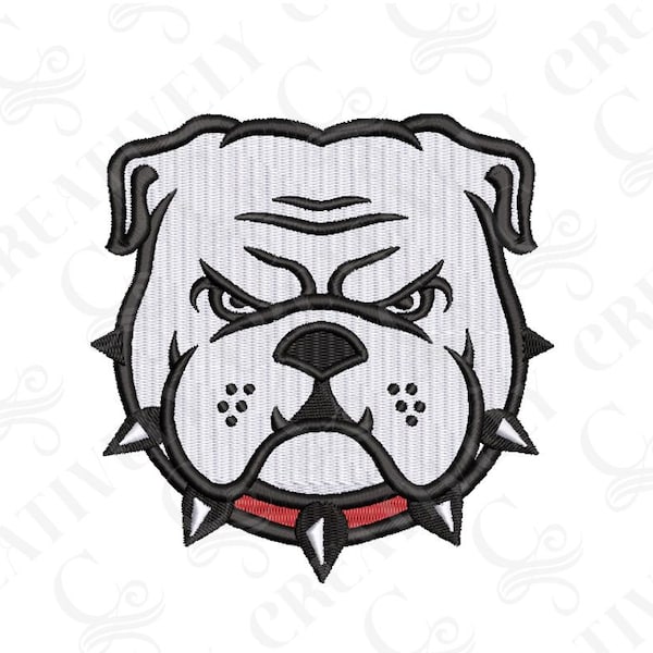 Georgia Bulldogs Embroidery - Etsy