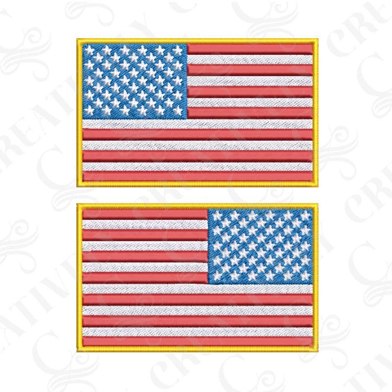 Dst File American Flag - Etsy
