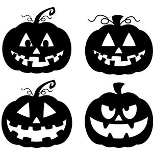 Jack O Lantern Bundle SVG PNG DXF Eps Pdf Files, Cut Files for Cricut ...