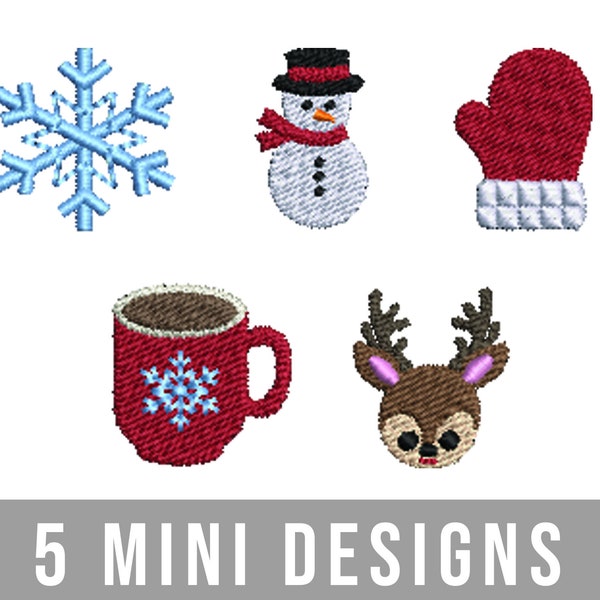 Christmas Embroidery Designs - Etsy