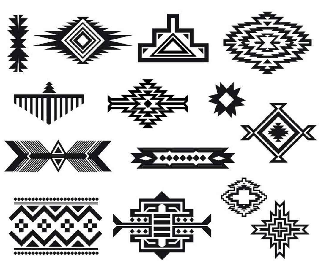 Native American Navajo SVG Bundle PNG DXF Eps Pdf Files, Native ...