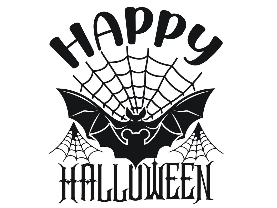 Happy Halloween Design SVG PNG DXF Eps Pdf Files, Cut Files for Cricut ...