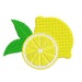 Lemon Fruit Embroidery Design, Lemon Fruit Botanical Embroidery Design ...