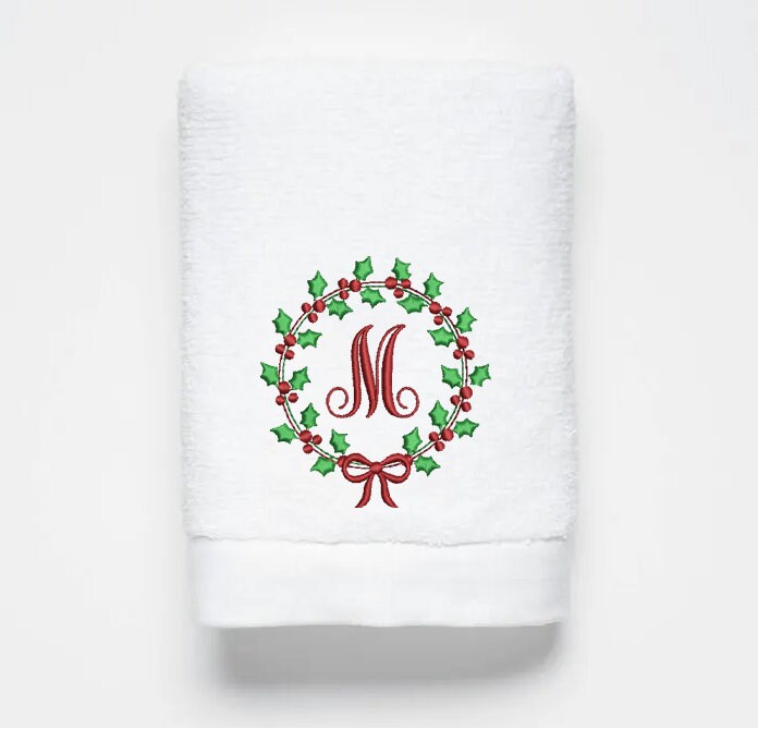 Christmas Monogram Frame Bundle, Embroidery File Download, Christmas ...