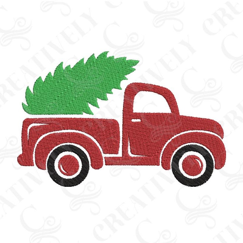 Christmas Tree Truck - Etsy