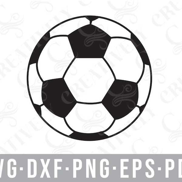 Soccer Dxf - Etsy