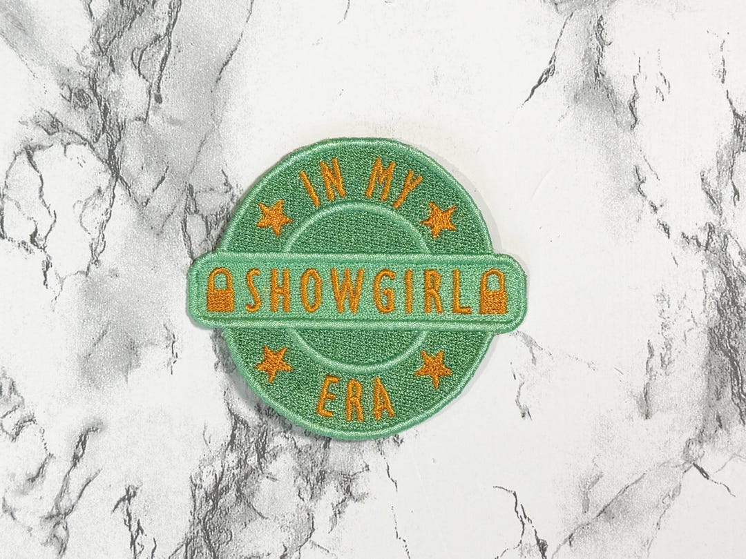 Showgirl Embroidered Patch Patches, Showgirl Era Custom Embroidered ...