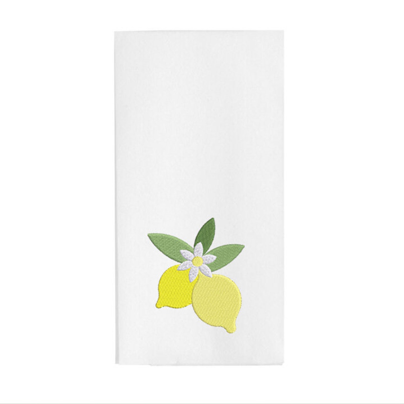 Lemon Fruit Embroidery Design, Lemon Fruit Botanical Embroidery Design ...