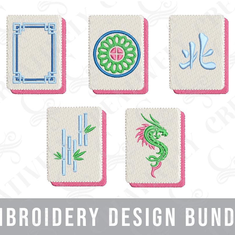 Crack Mahjong Tile - Etsy