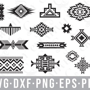 Native American Navajo SVG Bundle PNG DXF Eps Pdf Files, Native ...