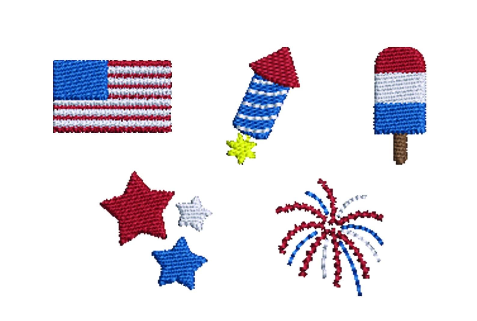 Mini Machine Embroidery Design Bundle, Holiday Mini Embroidery Designs ...