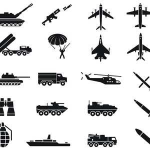 Military Veteran Clipart Bundle, Army Navy Marines Air Force SVG PNG ...