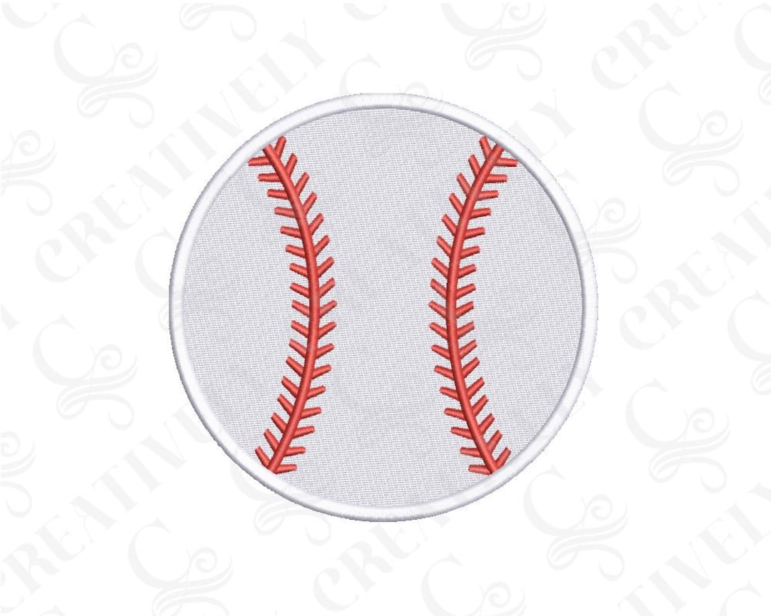 Baseball Sports Machine Embroidery Design, 6 Sizes, Mini Baseball ...