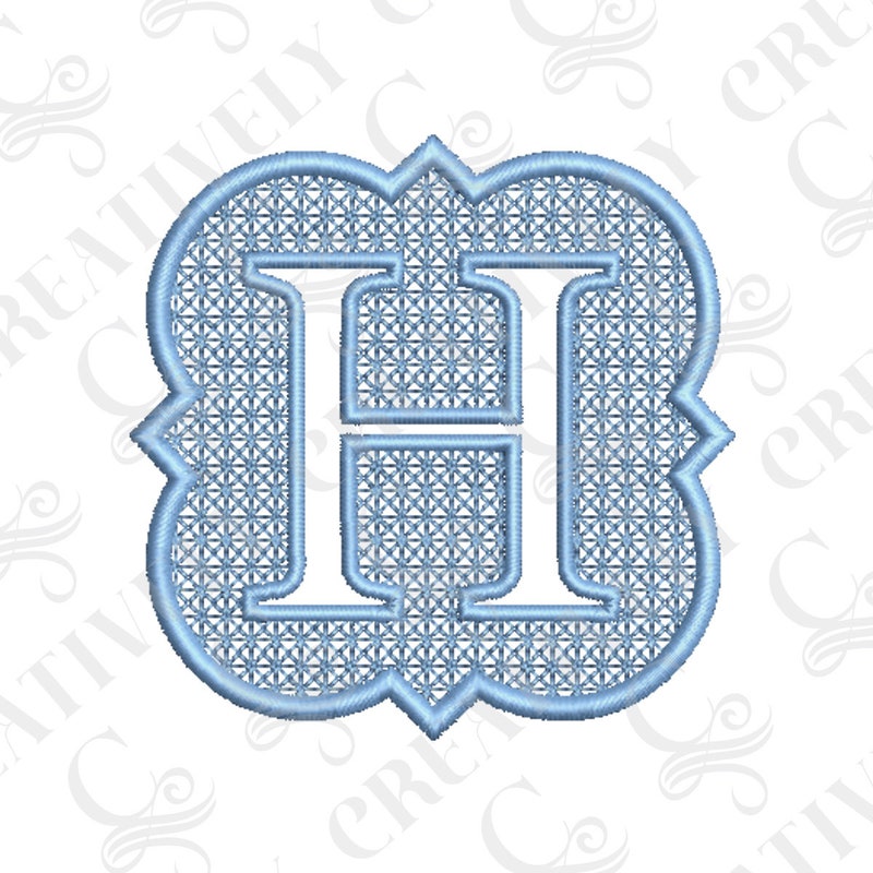Letter H Monogram - Etsy