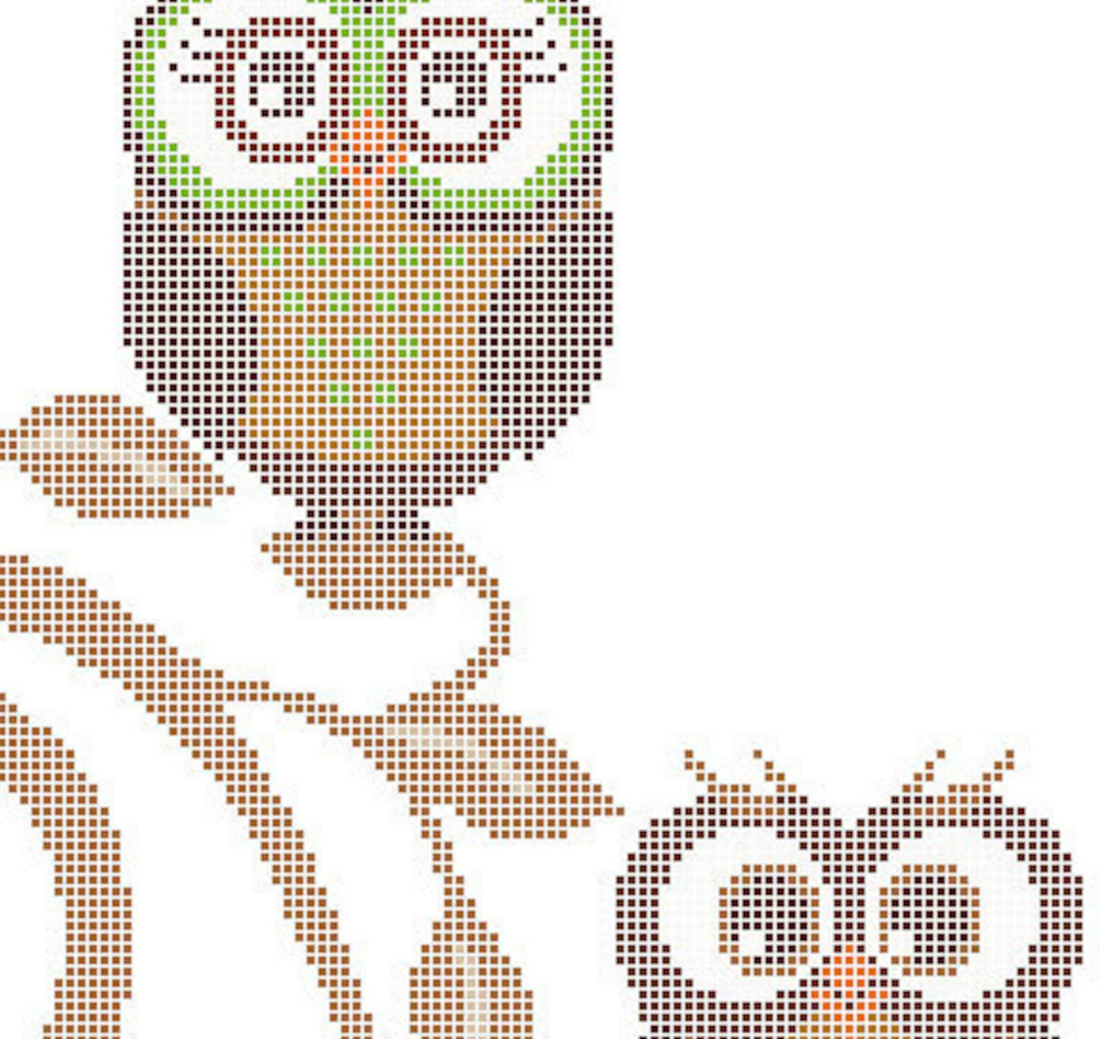 Owls Cross Stitch Owl Couple Cross Stitch Cross Stitch - Etsy