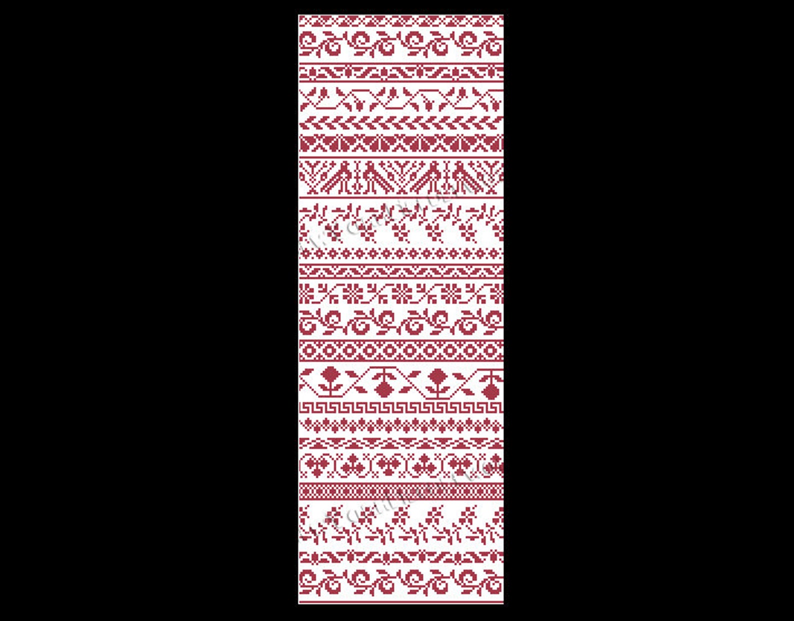 Band Sampler Cross Stitch, Sampler Cross Stitch, Band Pattern, Cross ...