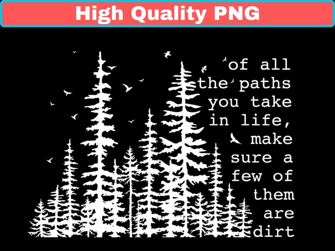 Camping Hiking PNG: Forest Paths Design (digital Download) - Etsy