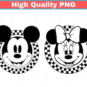 Checkered Mouse Png, Mickey Minnie Mouse Png, Magical Mouse Png, Retro ...