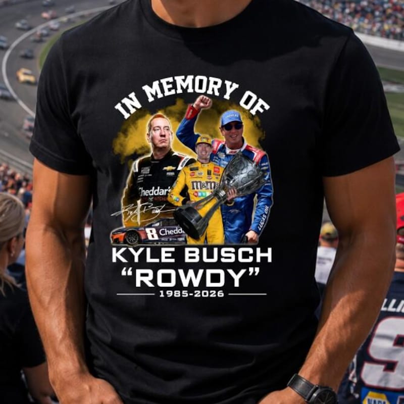 Kyle Busch Car Sticker - Etsy