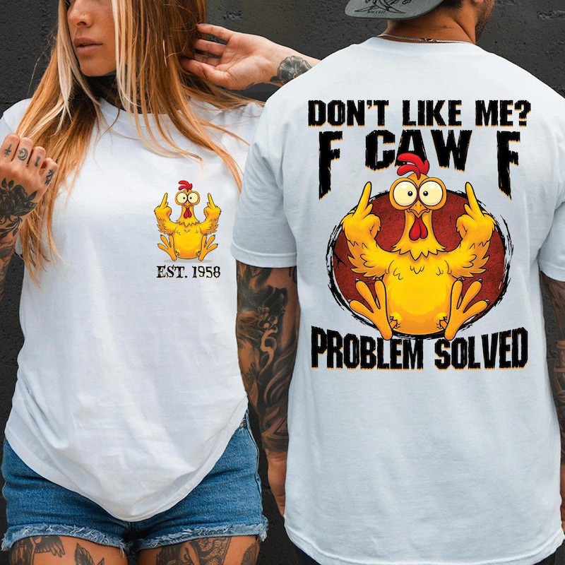 F off Chicken T Shirt - Etsy