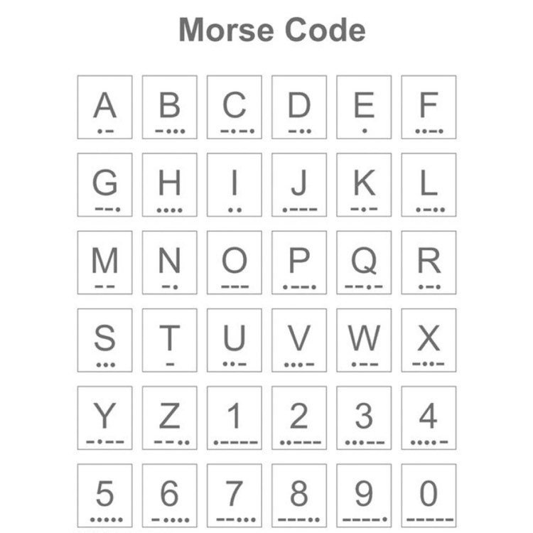 Silver Morse Code I LOVE YOU Bracelet | Etsy