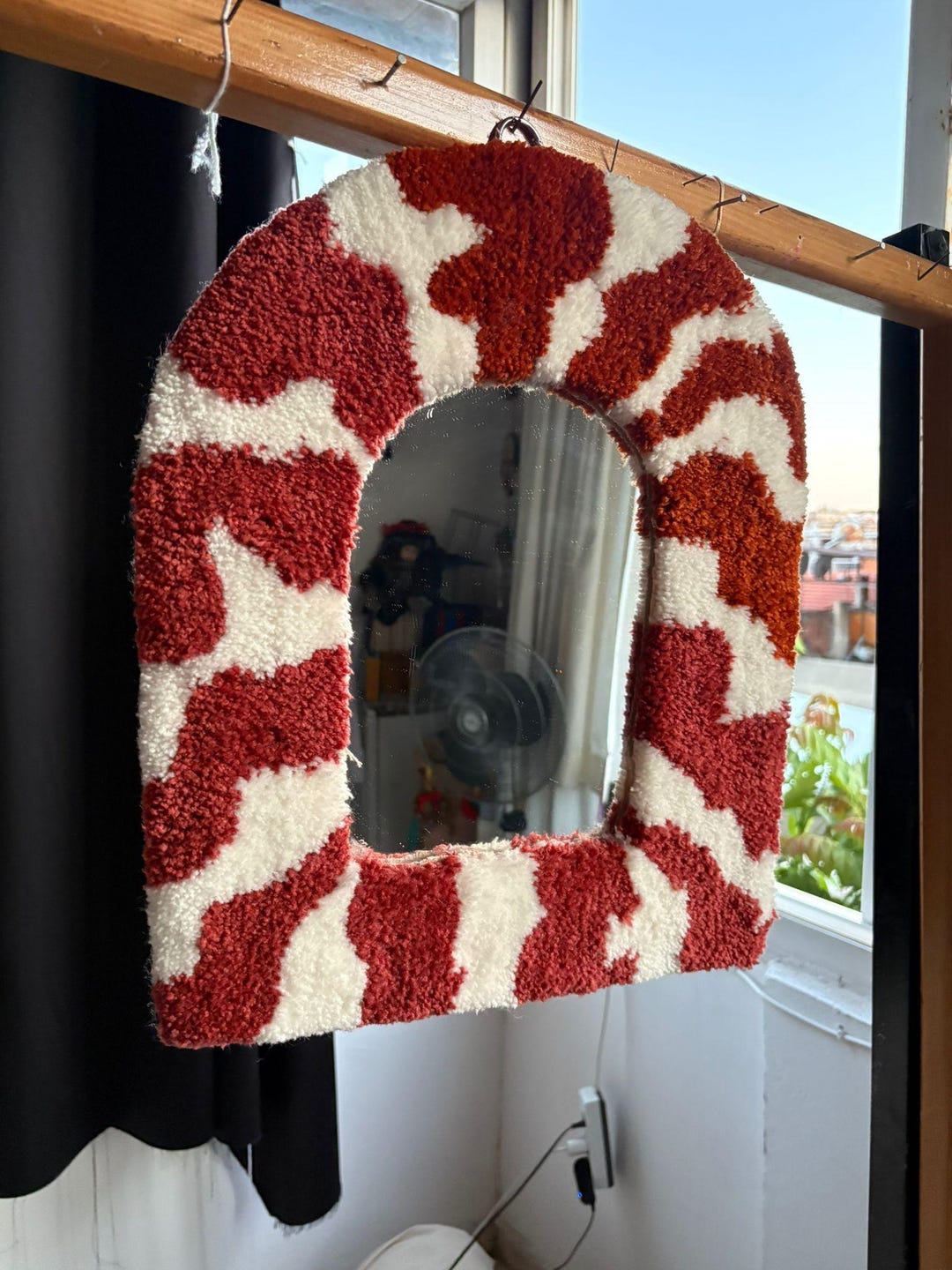Tufting Mirror , Design Mirror , Gift İdeas , Handmade Mirror ...
