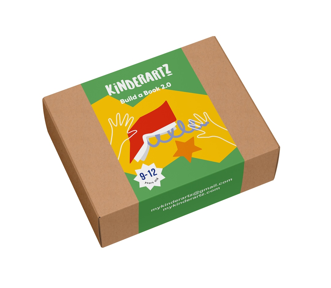 Build a Book 2.0 | Kids Bookmaking Kit: Saddle Stitch Bookbinding ...