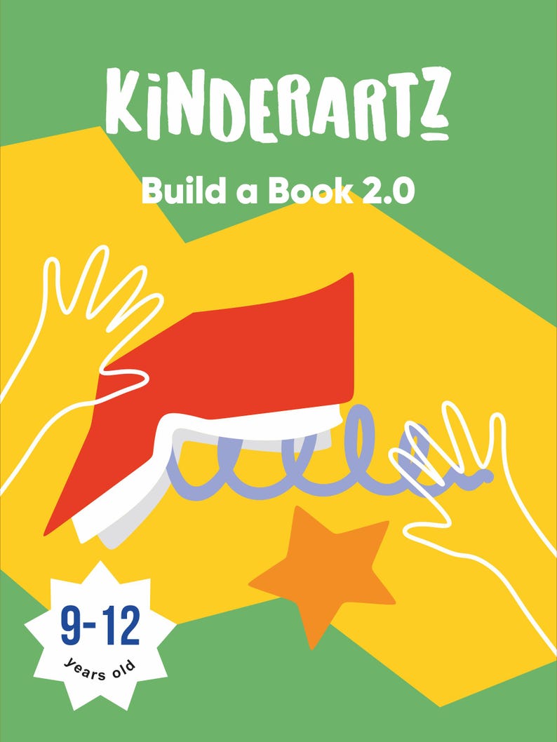 Build a Book 2.0 | Kids Bookmaking Kit: Saddle Stitch Bookbinding ...