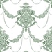 Baroque Floral Wall Stencil – Classic Vector File for Laser Cutting ...