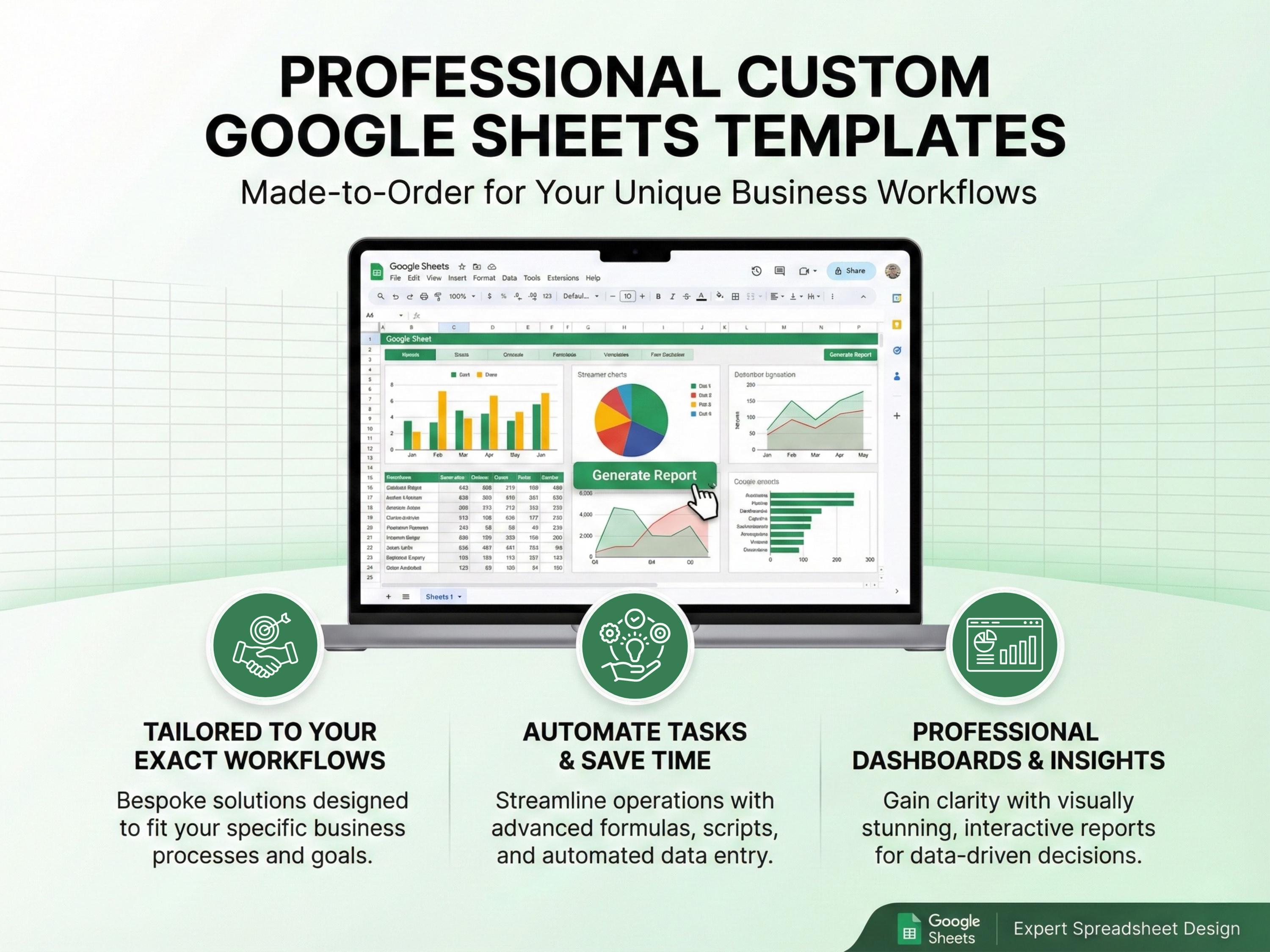 Custom Google Sheets Templates | Personalized Spreadsheet (made to ...