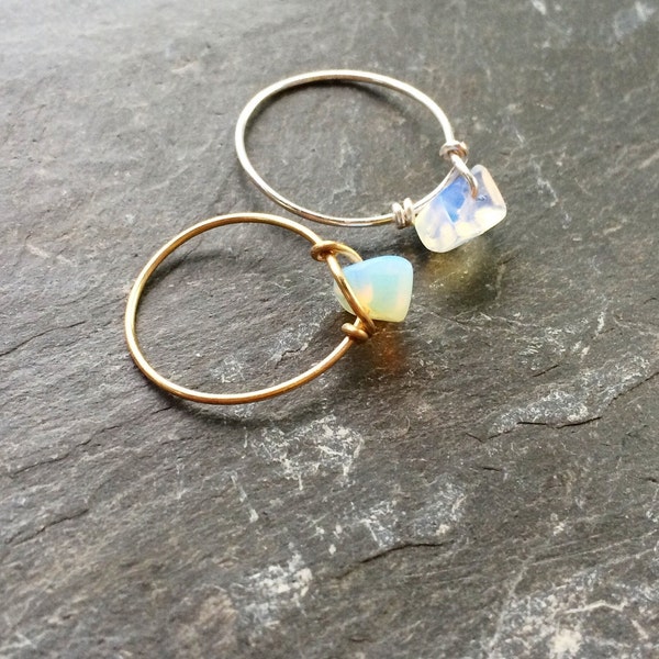 Opalite Ring - Etsy UK