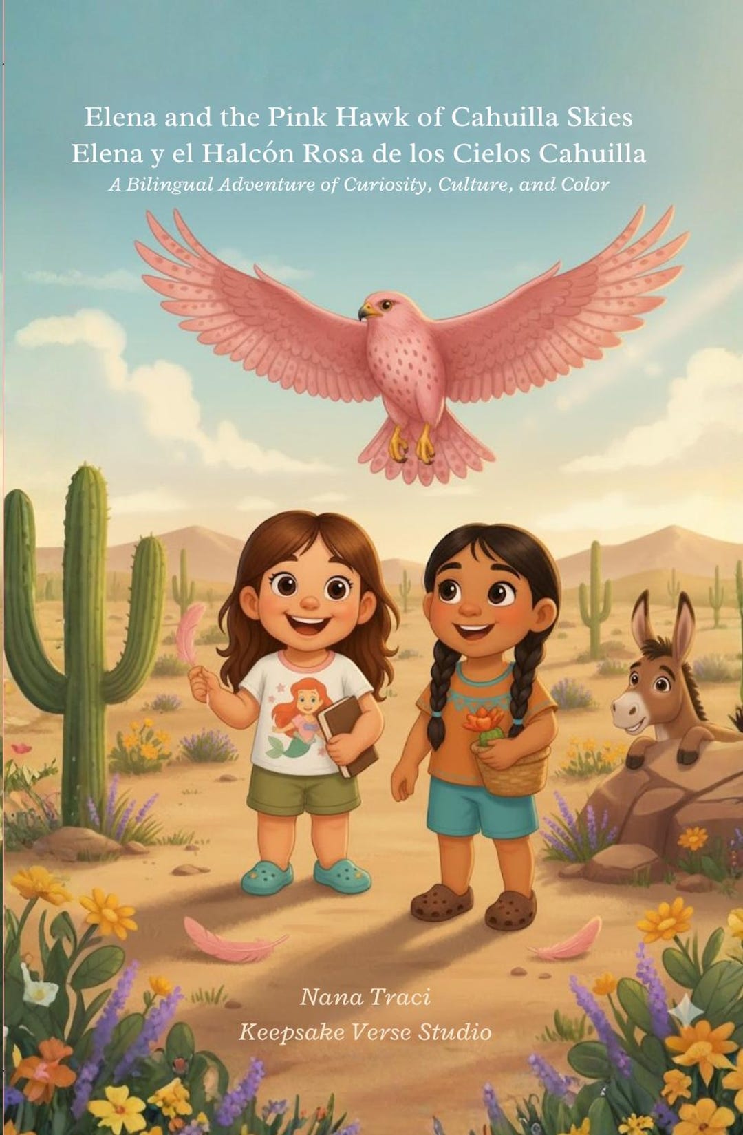 Elena and the Pink Hawk of Cahuilla Skies | Bilingual English-spanish ...