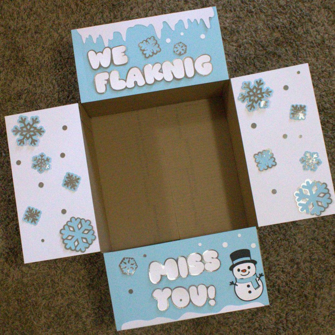Snow Flake Care Package Kit - Etsy