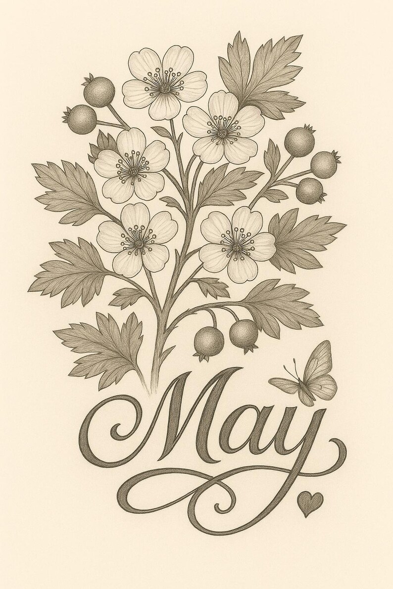 Custom Birth Flower Tattoo Design, Birth Month Family Tattoo, Grandma ...