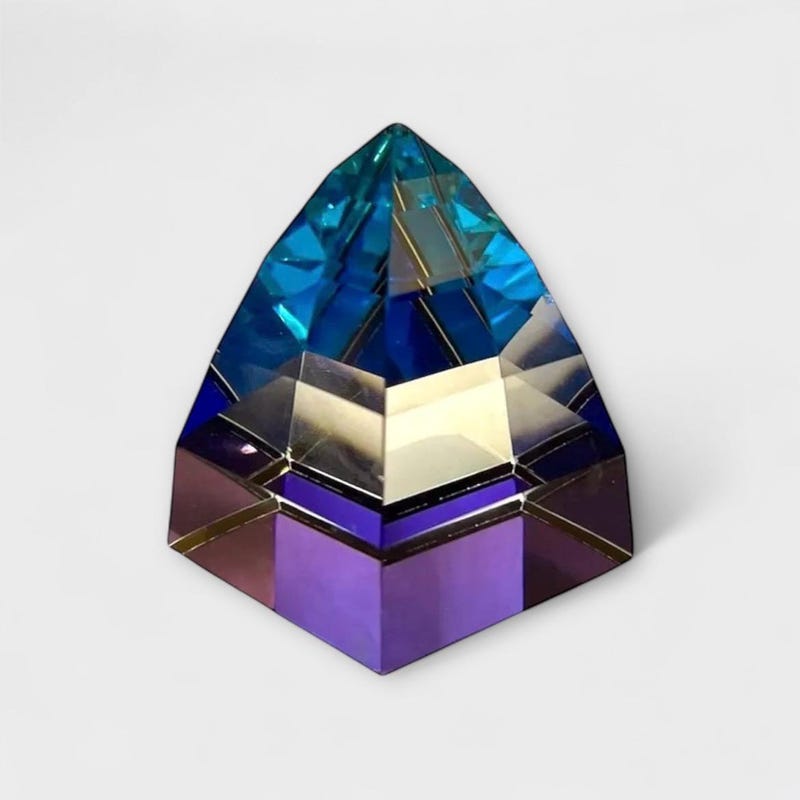 Purple Paperweight - Etsy
