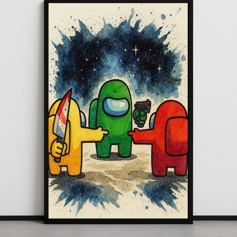 Among Us Poster - Etsy