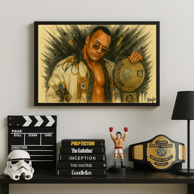The Rock Versace Shirts - Etsy
